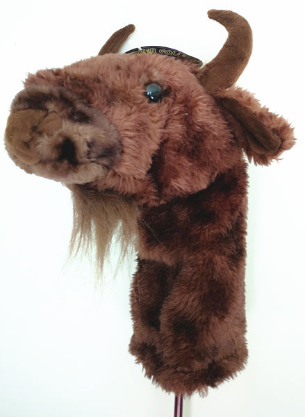 A99 Golf Cute Animal Bull Head Cover Wood Headcover Great Gift - Fits ...