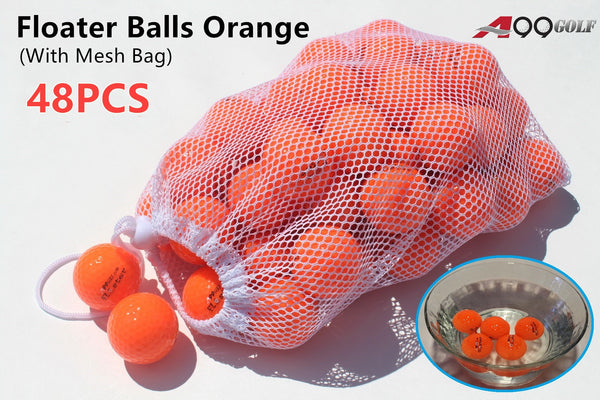48pcs A99 Golf Floater Balls Floating Float Water Range Pool Pond Ball ...